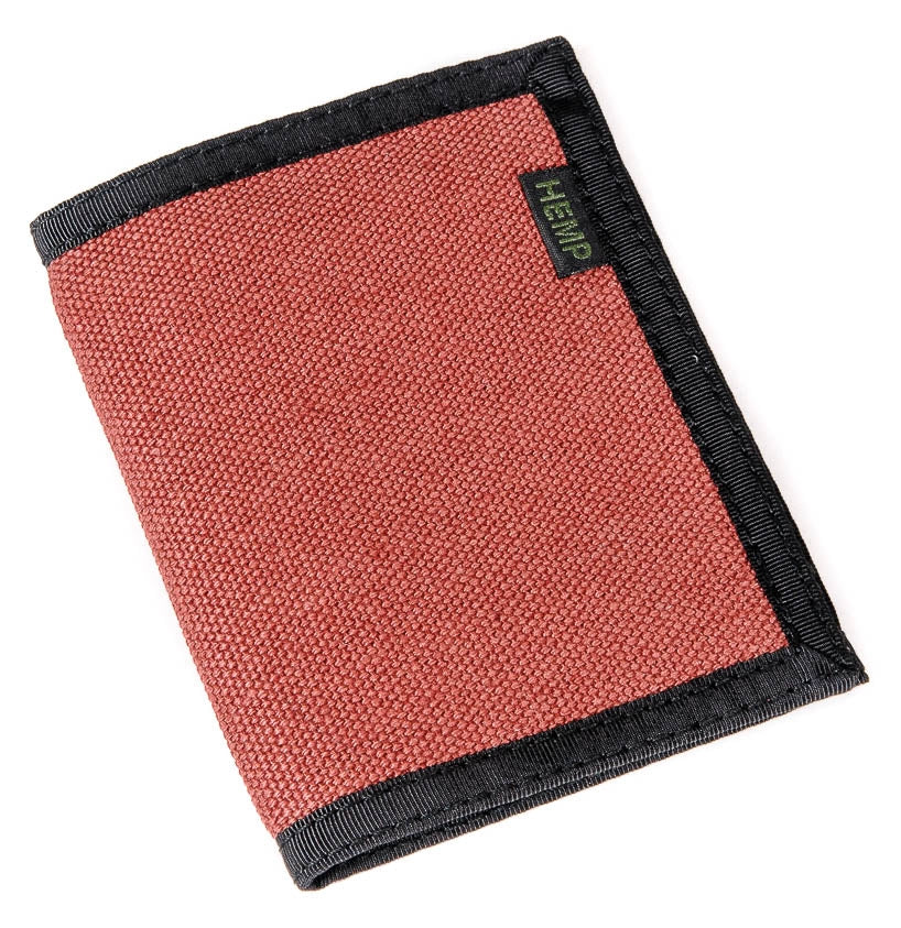 100% Hemp Canvas Bi-Fold Wallet – hempmania